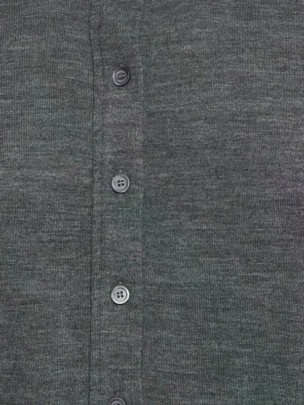 Burberry Monogram-printed Scarf-panel Cardigan