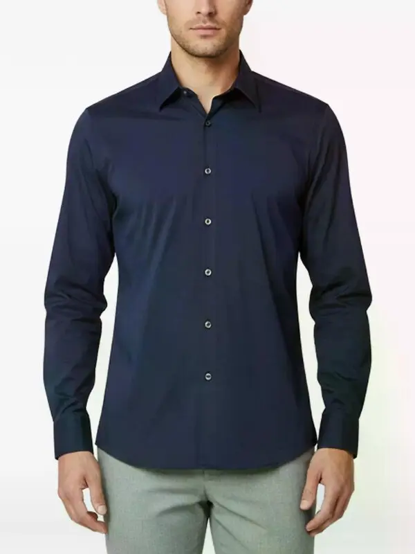Prada Stretch-poplin Slim-fit Shirt