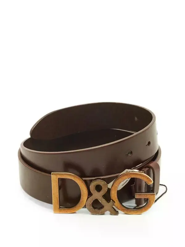 Dolce & Gabbana Logo Buckle Belt