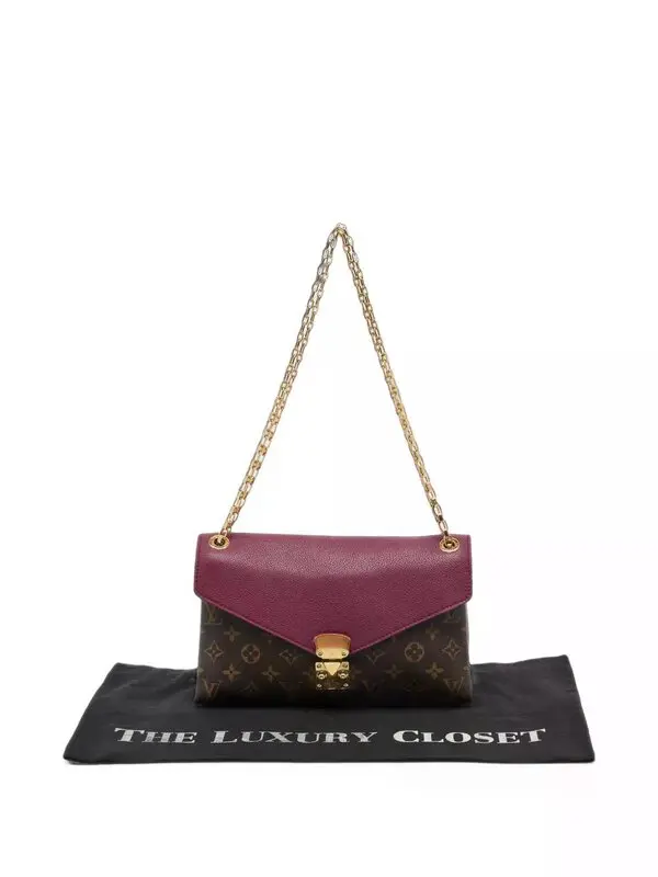 LOUIS VUITTON 2014 Aurore Pallas Chain Colour-block Shoulder Bag