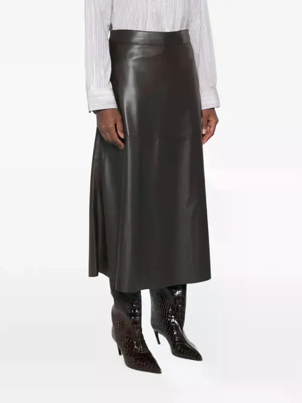 Alpha Studio Panelled Midi Skirt