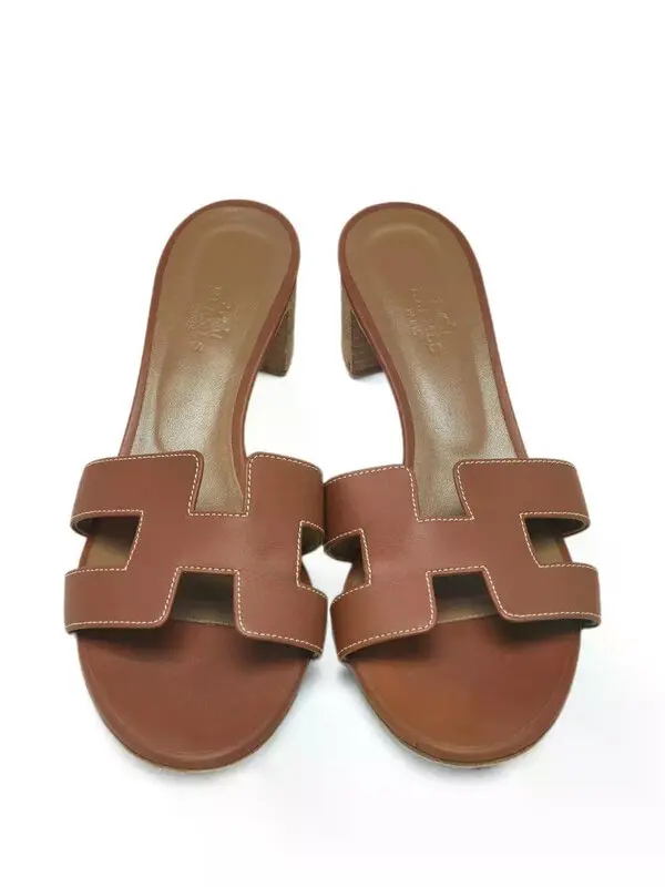 Hermès Oasis H-cutout Sandals