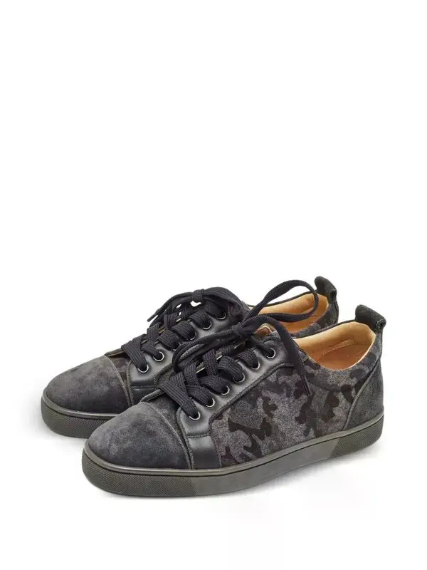 CHRISTIAN LOUBOUTIN Louis Orlato Camouflage Sneakers