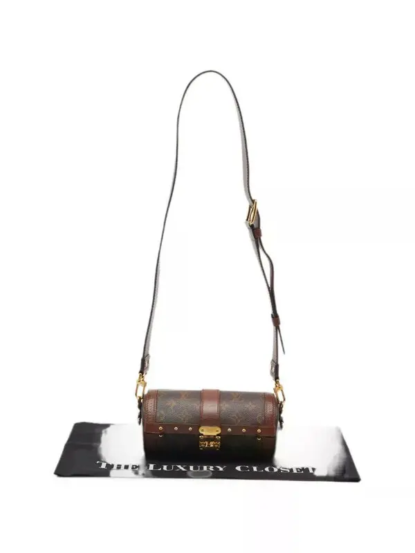 LOUIS VUITTON Papillon Trunk Monogram Canvas Shoulder Bag