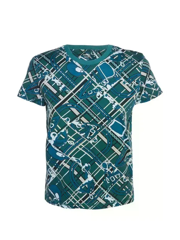 Hermès Printed Short-sleeve T-shirt