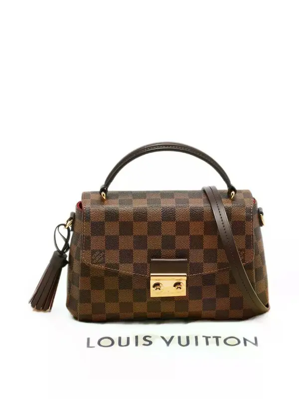 LOUIS VUITTON Croisette Damier Ebene Handbag