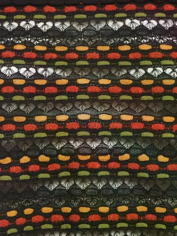 Missoni Floral Striped Intarsia Knit Sweater