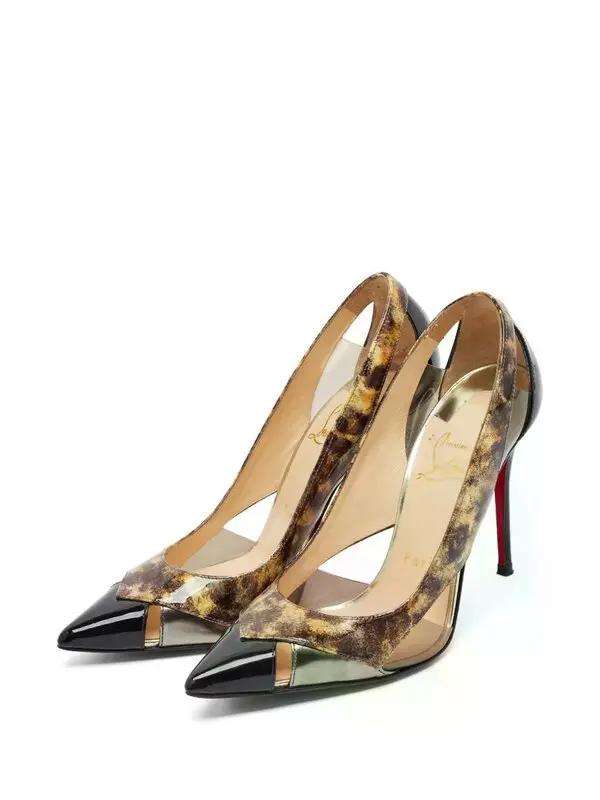 CHRISTIAN LOUBOUTIN Galata Heeled Pumps - Brown