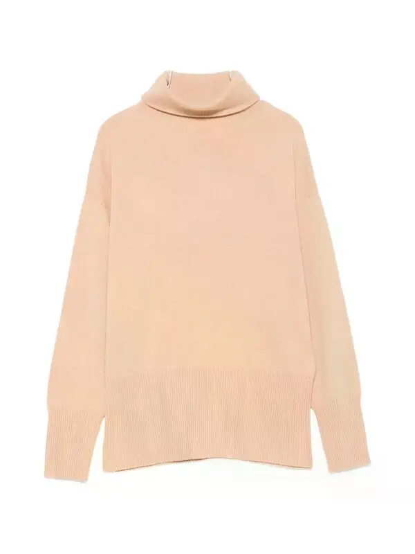 Alpha Studio Roll-neck Ribbed-trim Sweater