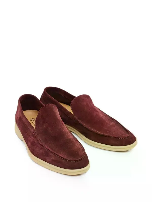 Loro Piana Summer Walk Suede Loafers