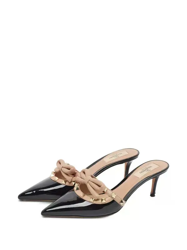 Valentino Garavani Rockstud Bow Mules
