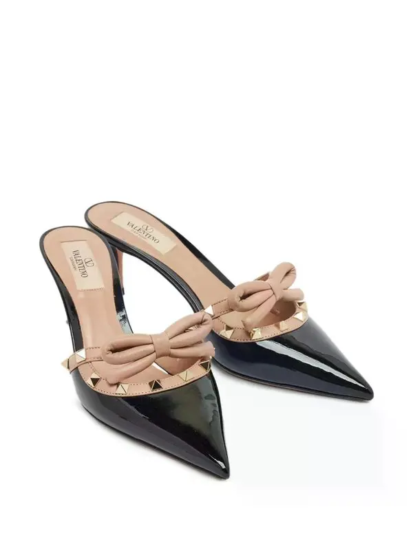 Valentino Garavani Rockstud Bow Mules