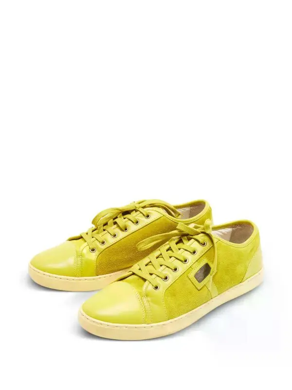 Dolce & Gabbana Logo Patch Low Top Sneakers