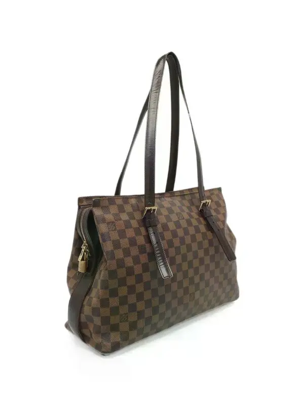 LOUIS VUITTON 1997 Chelsea Damier Ebene Shoulder Bag