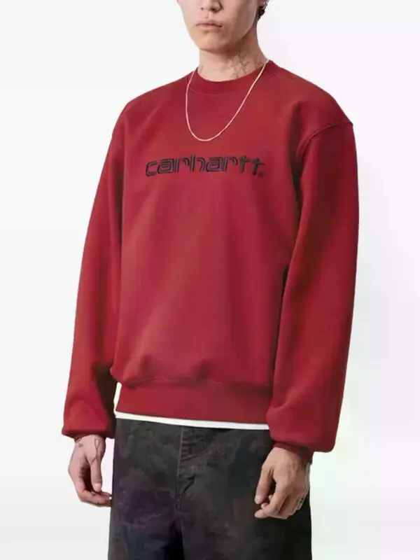 Carhartt Work In Progress Logo-embroidered Sweater