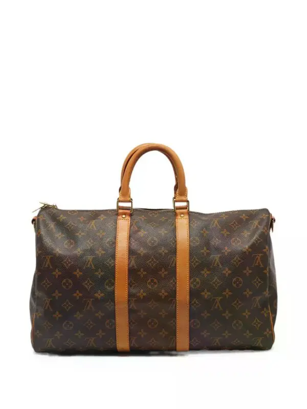 LOUIS VUITTON Monogram Keepall Bandoulière Bag