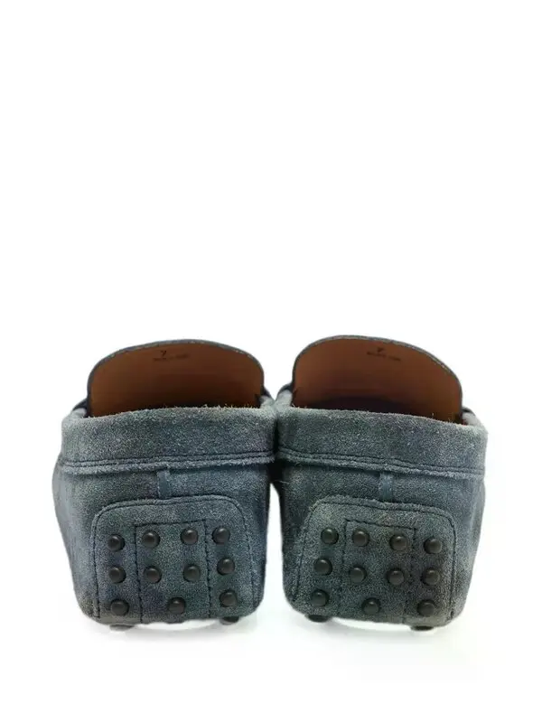 TOD'S Double T Suede Loafers