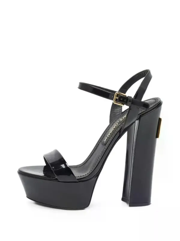 Dolce & Gabbana Keira Ankle-strap Platform Sandals