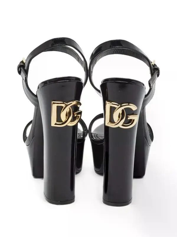Dolce & Gabbana Keira Ankle-strap Platform Sandals