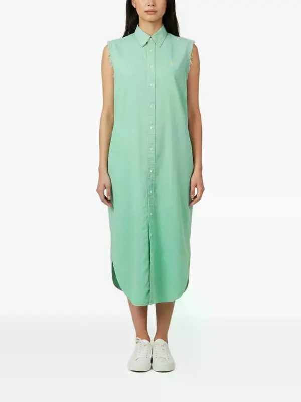 Ralph Lauren Button-front Midi Dress
