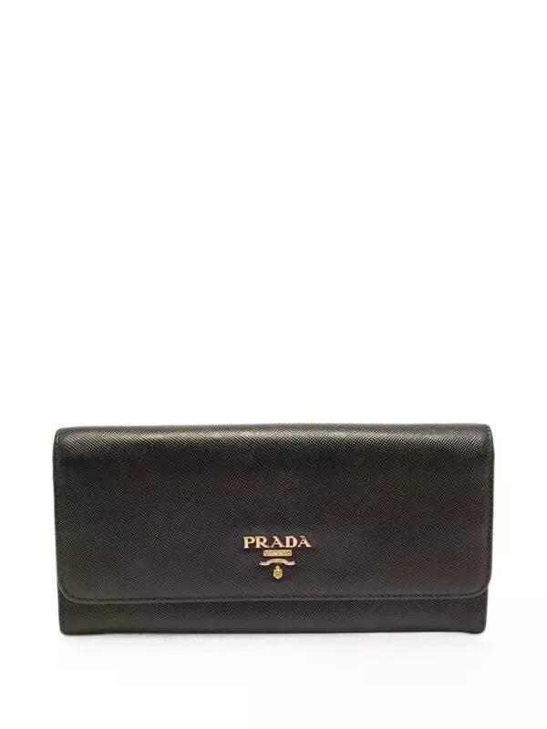 Prada Lux Logo-lettering Wallet