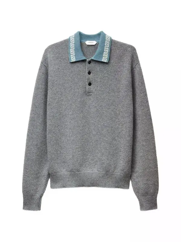 Versace Wool & Cashmere Knit Sweater