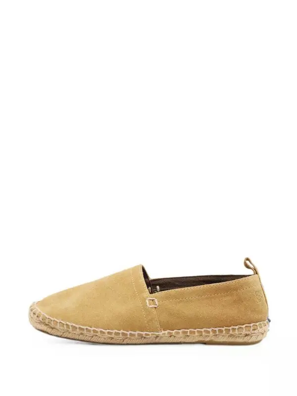 Loewe Suede Espadrille Flats