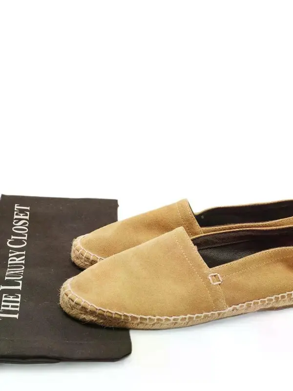 Loewe Suede Espadrille Flats
