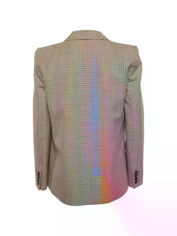 Givenchy Checked Single-breasted Blazer