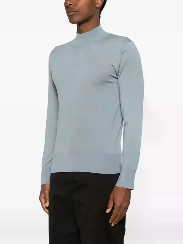 THE ROW Nari High-neck Knitted Sweater