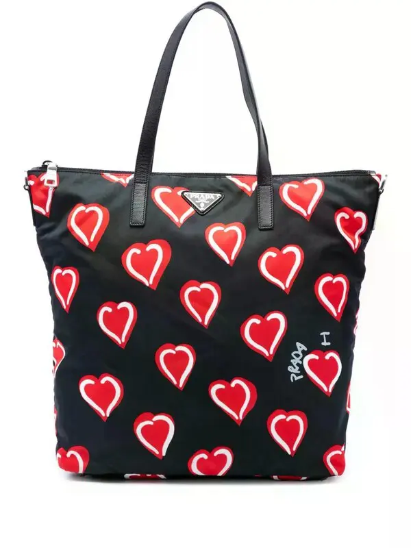Prada 2013-2026 Tessuto Stampato Satchel