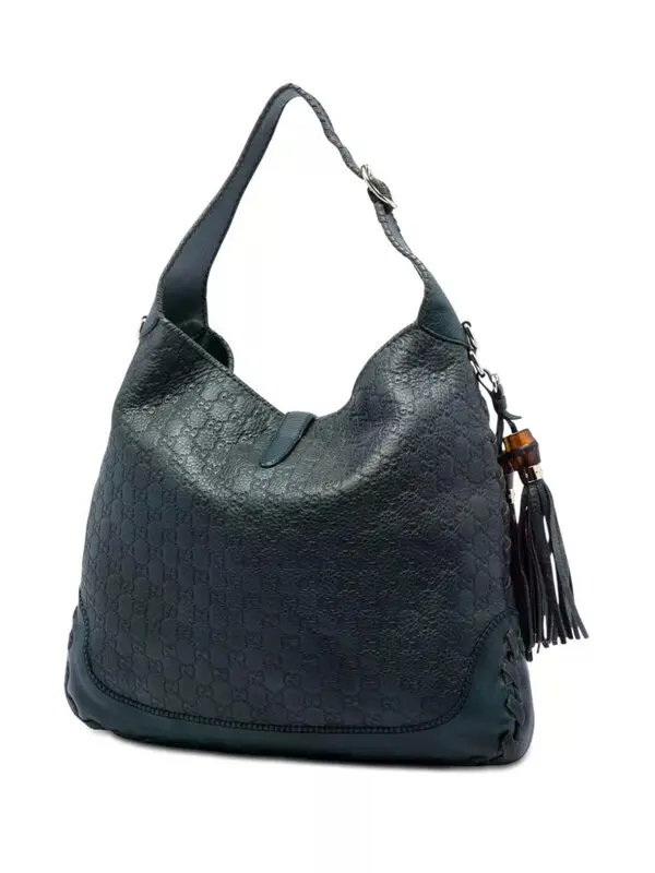 Gucci 2016-2026 Large Guccissima New Jackie Satchel