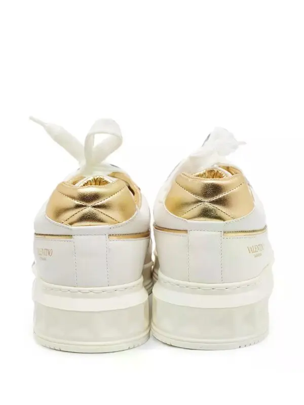 Valentino Garavani One Stud Lace-up Sneakers