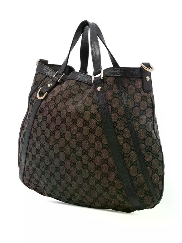Gucci Gg Canvas Abbey D-ring Convertible Satchel