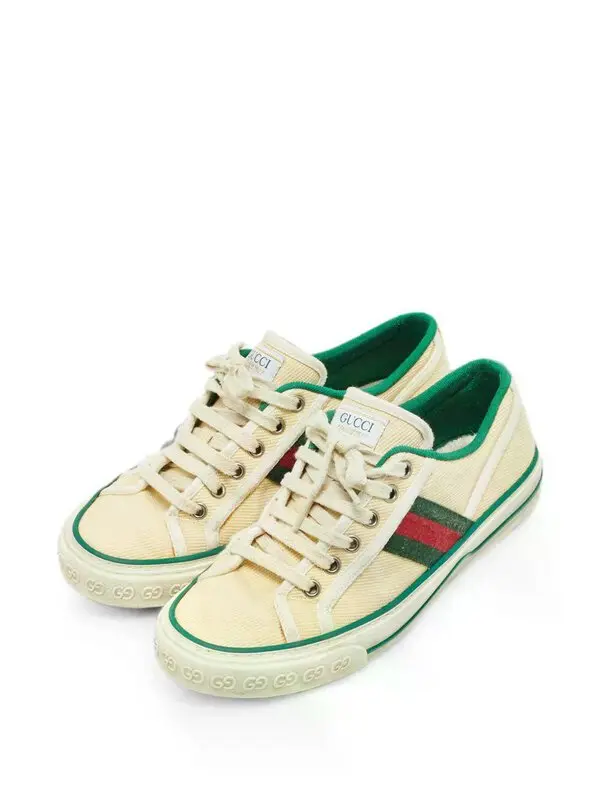 Gucci Tennis 1977 Web-stripe Low-top Sneakers
