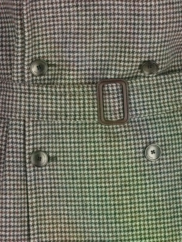 Tagliatore Born Houndstooth-pattern Double-breasted Coat