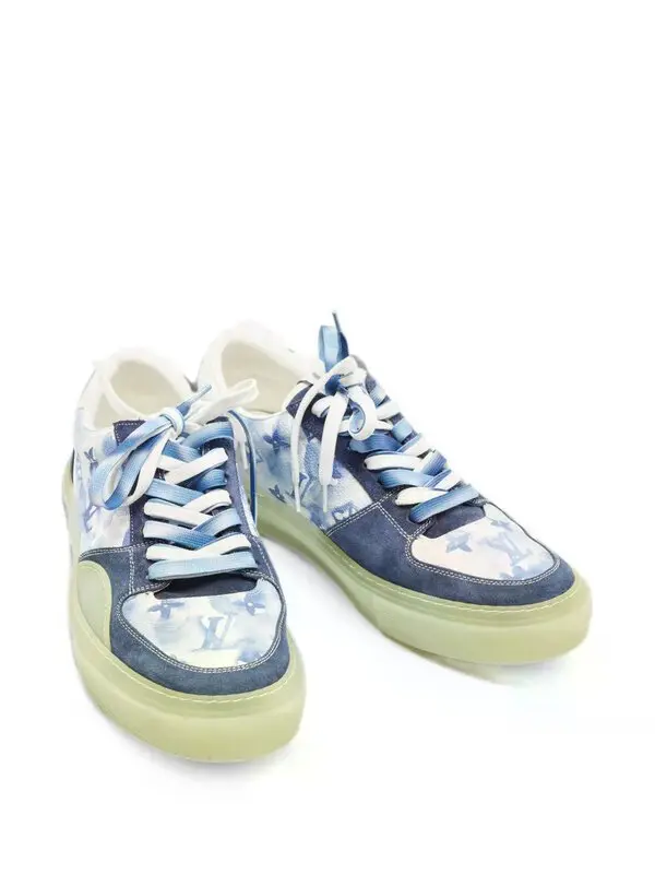 LOUIS VUITTON Ollie Monogram Canvas Sneakers