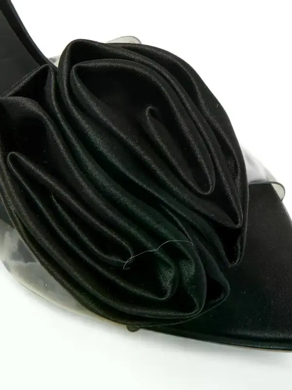 LE SILLA Rose Appliqué Sandals