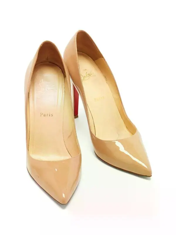 CHRISTIAN LOUBOUTIN Patent Leather Pigalle Pumps