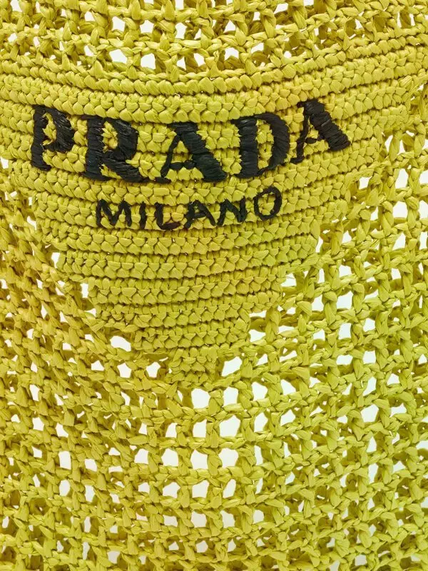 Prada Crochet Tote Bag