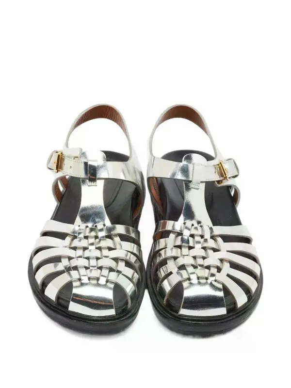 Marni Fisherman Woven Sandals