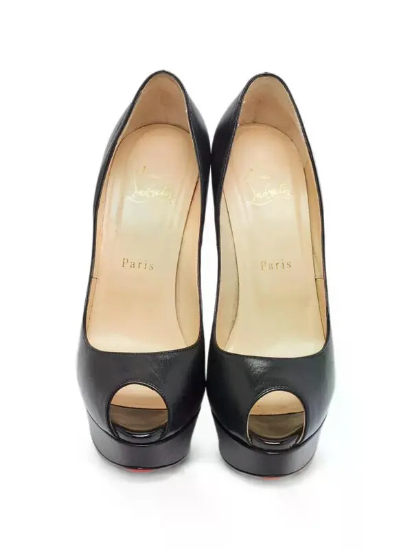 CHRISTIAN LOUBOUTIN Babel Clou Platform Pumps