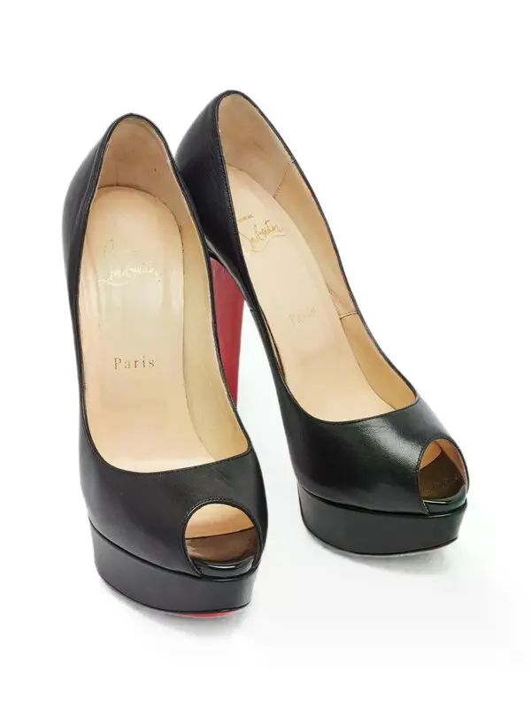 CHRISTIAN LOUBOUTIN Babel Clou Platform Pumps