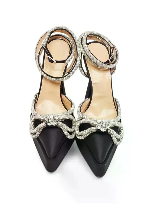 Mach & Mach Double Bow Platform Pumps
