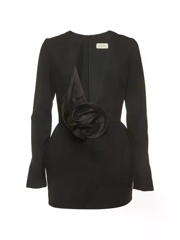 Magda Butrym Floral-appliqué Mini Dress