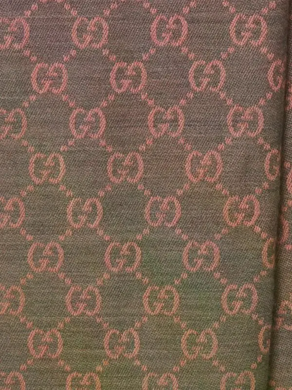 Gucci Gg Jacquard Reversible Scarf