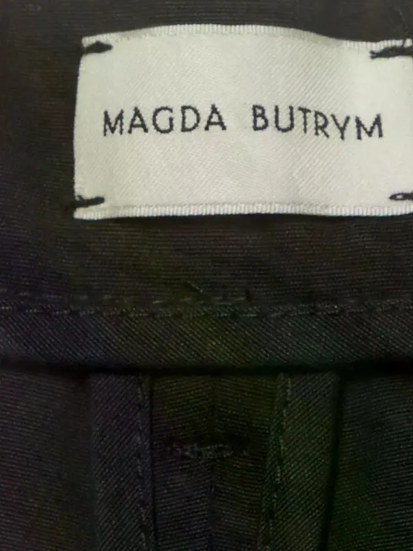 Magda Butrym Pleated Wide-leg Trousers