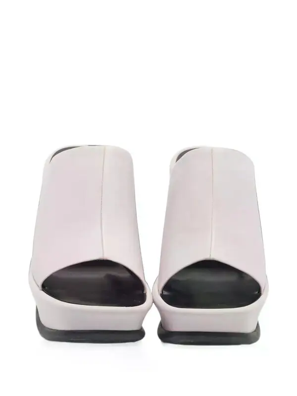 Stella McCartney Sculptural Wedge Sandals - Pink