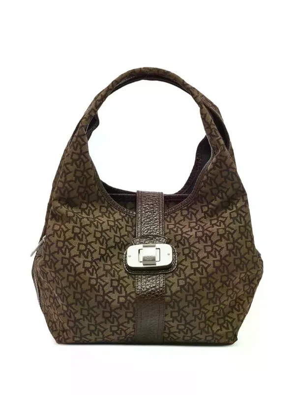 Dkny Monogram Twist-lock Tote Bag