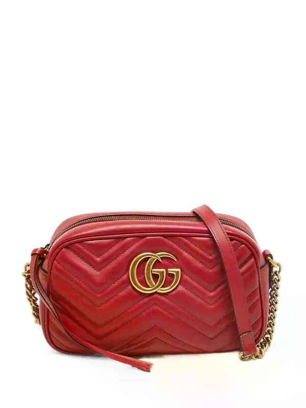 Gucci Small Gg Marmont Matelassé Camera Bag